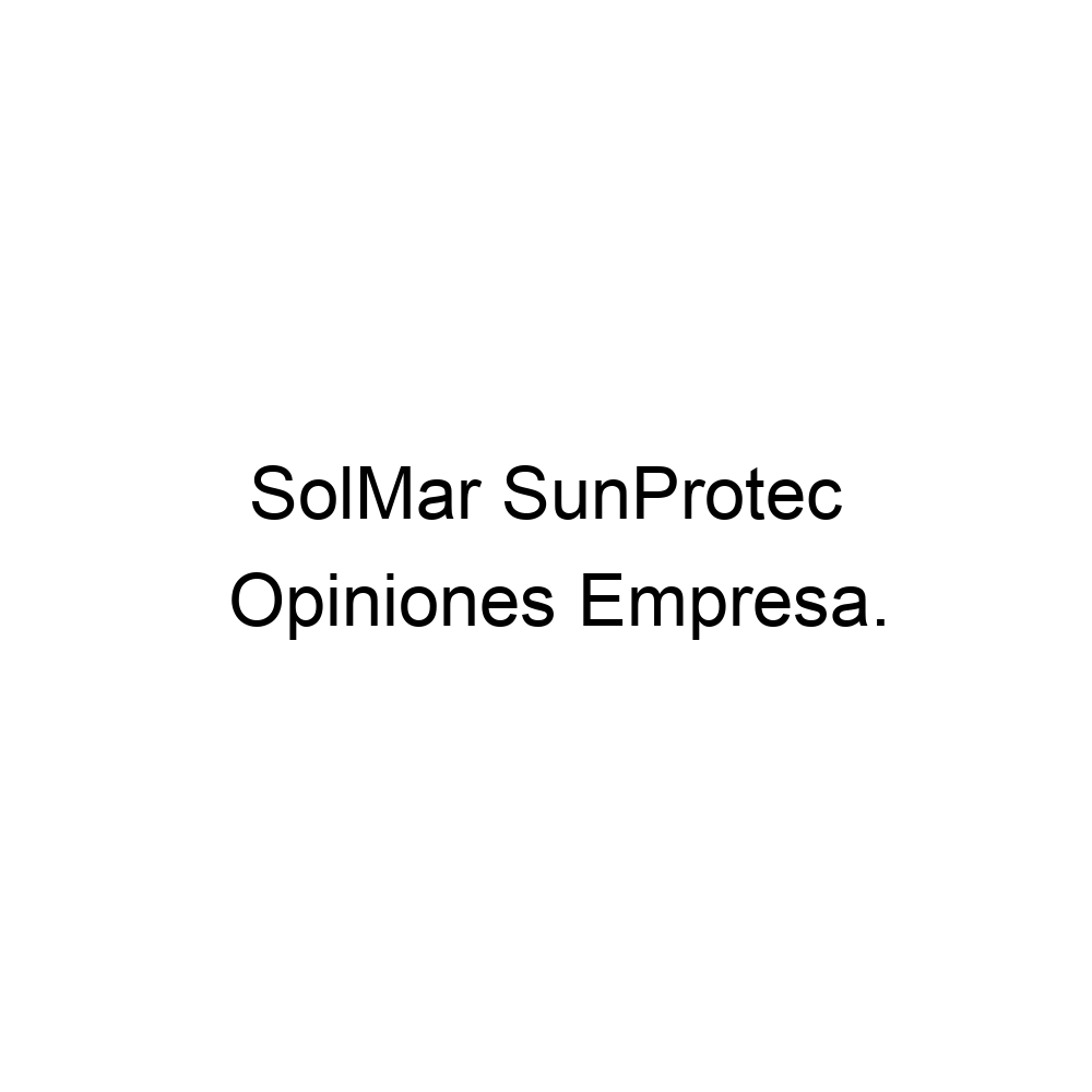 Opiniones SolMar SunProtec, 6241726078